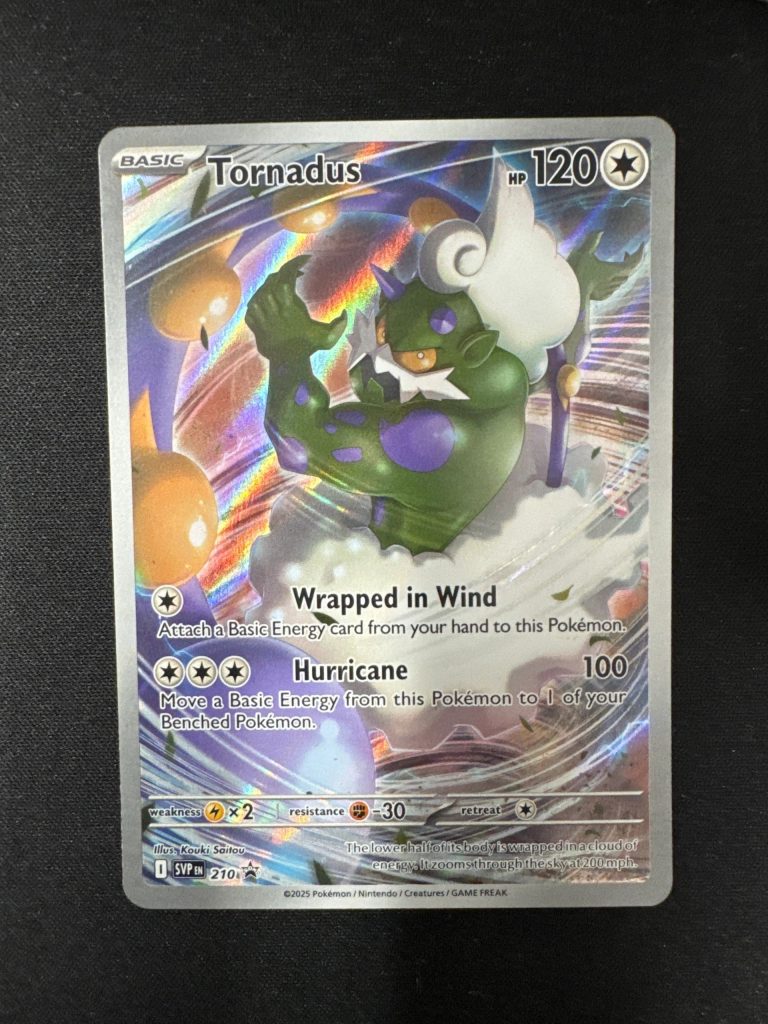 Tornadus 210 promo - Northern Beaches Pokémon