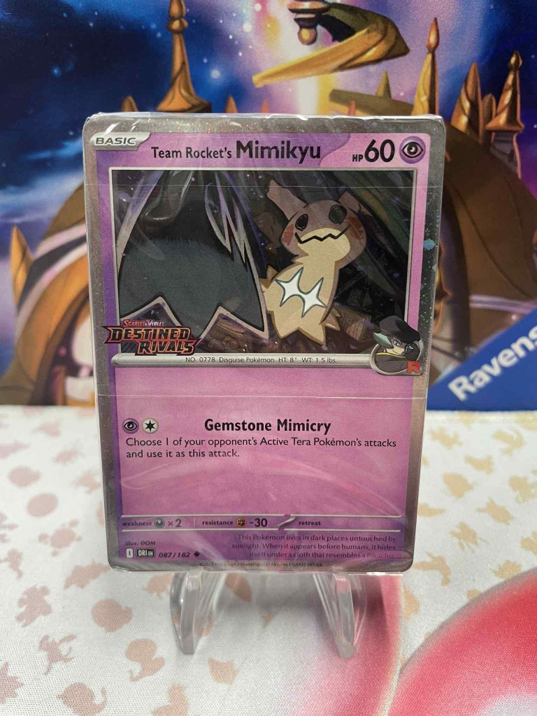 Destined Rivals Stamped Mimikyu Deck - Northern Beaches Pokémon